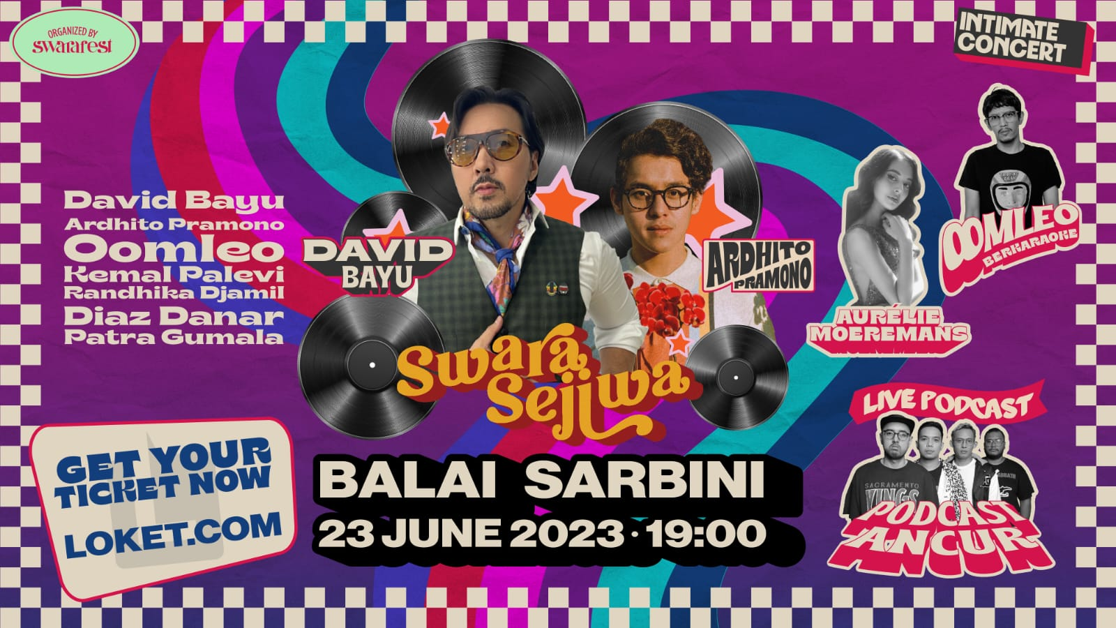 Ada Ardhito Pramono hingga David Bayu di Swara Sejiwa Vol. 1 | CewekBanget