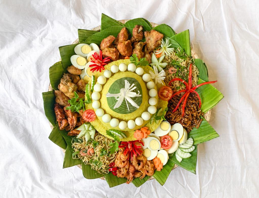 Auto Menang Lomba, Cara Memotong Timun untuk Hiasan Nasi Tumpeng 17 ...