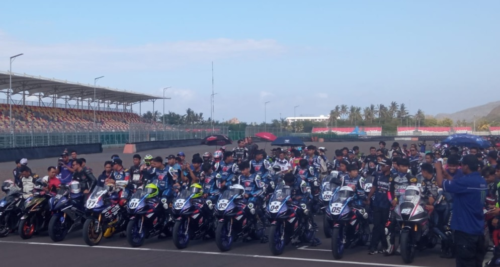 Pecah, Sirkuit Mandalika Diserbu 188 Starter di Gelaran Yamaha Sunday ...
