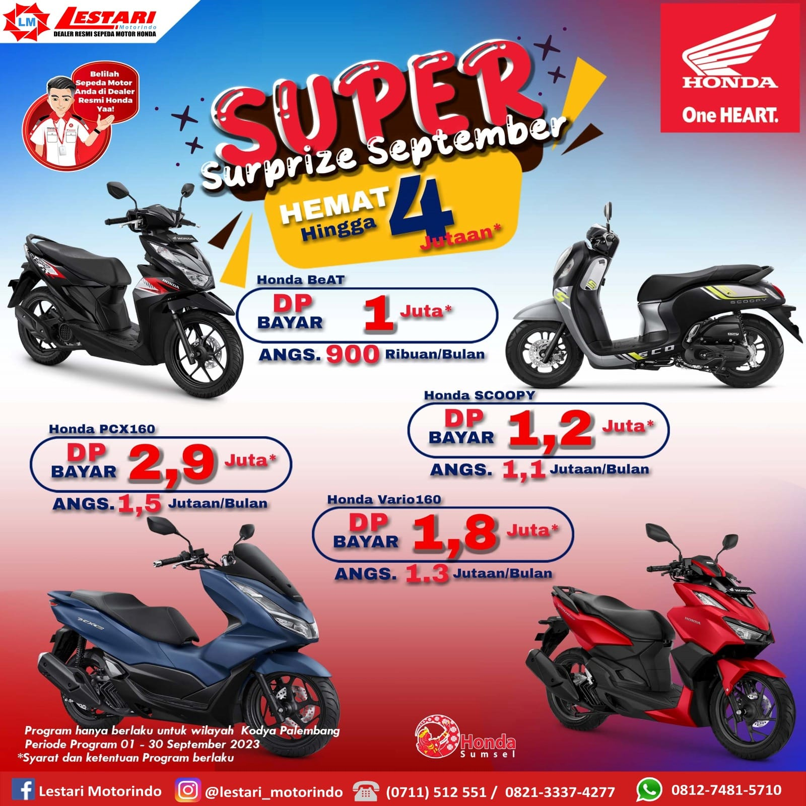 Bukan Cuma Minyak Goreng, Beli Motor Honda Rangka eSAF Juga Bisa Dapat ...