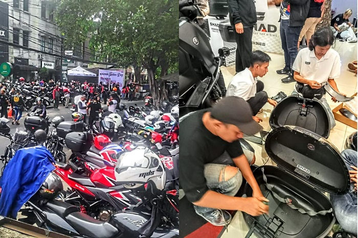 Komunitas SHAD Owner Indonesia Ramaikan SHAD Service Day 2023, Sunmori ...