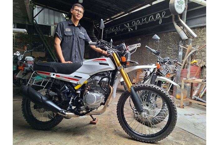 Uang Rp 13 Jutaan Bisa Modifikasi Motor Honda Verza Tampilan Jadi Win ...