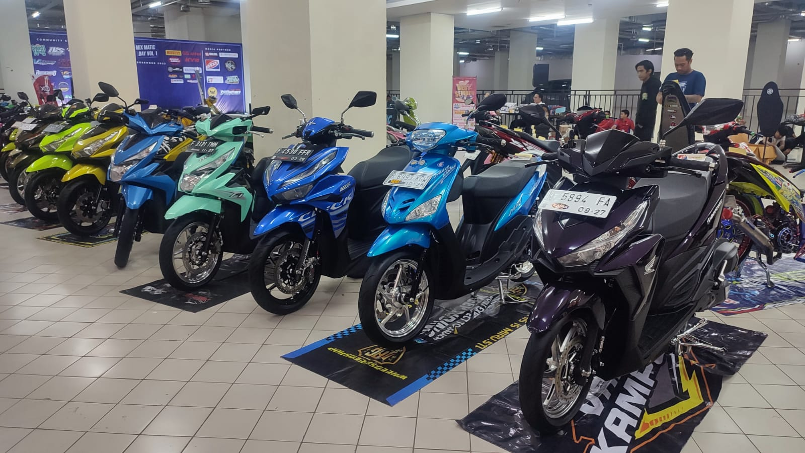 Beragam Modifikasi Motor Matic Ada di Mix Matic Day, Banyak Kelas ...