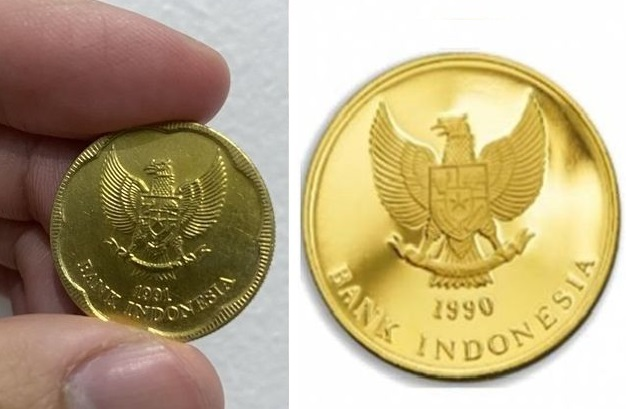 3 Duit Logam Terbuat dari Emas Diluncurkan Bank Indonesia Cek Cirinya ...
