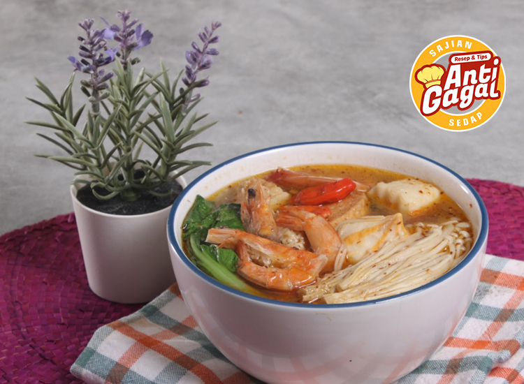 Resep Tomyam Suki, Hidangan Berkuah Khas Thailand Dengan Kuah Segar ...