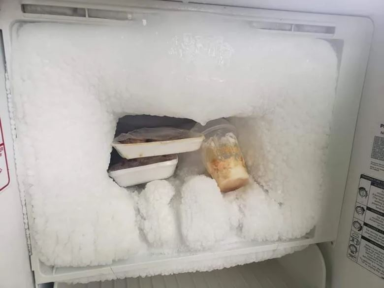 5 Bahaya Bunga Es Dibiarkan Menumpuk di Freezer, Jadi Penyebab ...