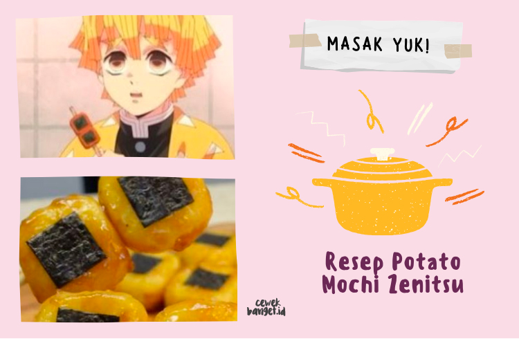 Resep Potato Mochi yang Pernah Dimakan oleh Zenitsu Demon Slayer ...