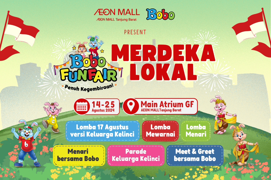 Bobo Funfair 2024: Pesta HUT RI ke-79 Penuh Kegembiraan untuk Keluarga ...
