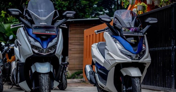 Modifikasi Honda PCX Ganti Wajah Jadi Honda Forza 250 Cuma Butuh Uang ...