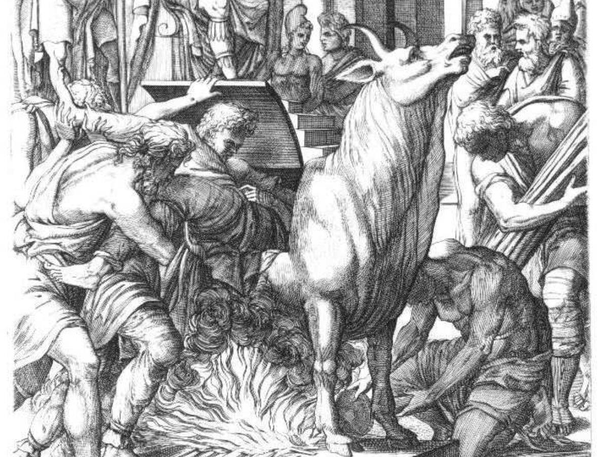 Brazen Bull, Hukuman Mati Paling Brutal dari Era Yunani Kuno, Korbankan ...