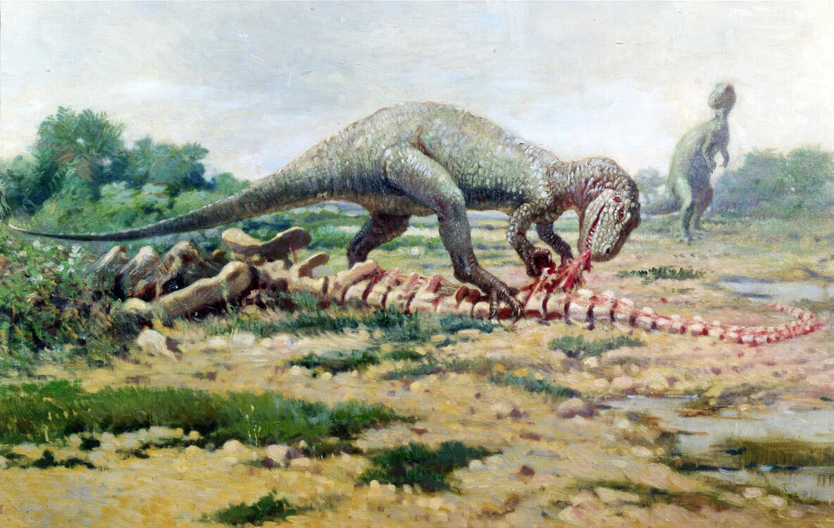 Seberapa Ganas Allosaurus, Si Dinosaurus Kanibal dari Zaman Jurassic ...