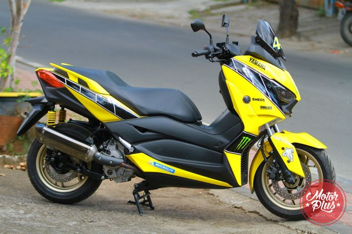 Modifikasi Yamaha XMAX 250 Special 60th Anniversary | Motorplus