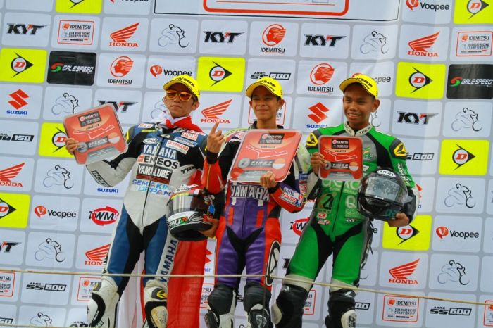 Akid Aziz Juara di Race Pertama Underbone 150 cc ARRC Sentul | Motorplus