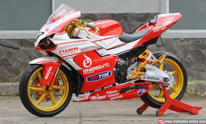 Minerva VX 150 2012 Bekasi, Awalnya Mirip Honda CBR 125R Eropa dan Kini ...