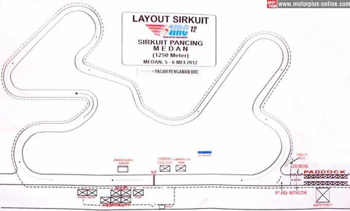 Sirkuit Pancing Diinspeksi, Hasilnya Tidak Layak Dengan Kondisi Layout ...