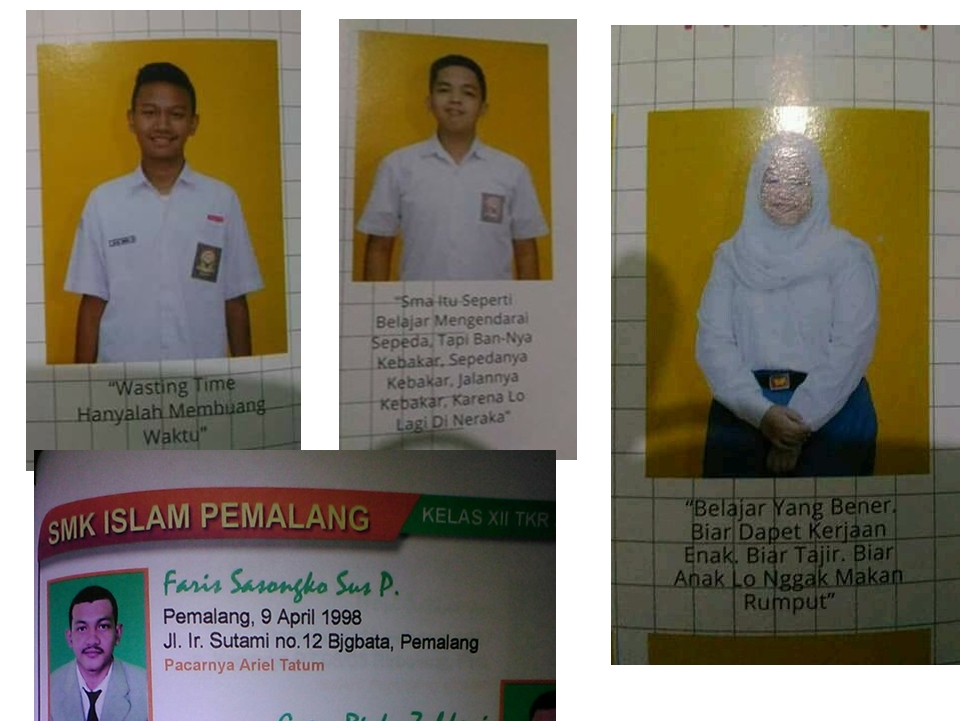 Ini 7 Quote Buku Tahunan SMA yang Bikin Ngakak Tapi Ngeselin Juga | Hai