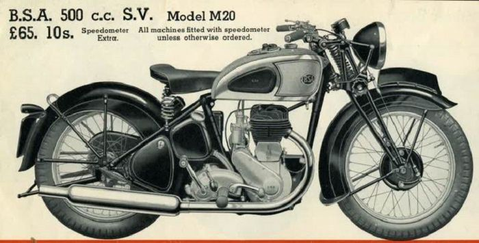 Perkenalkan BSA M20 SV, Motor Legendaris dari Perang Dunia II | Hai