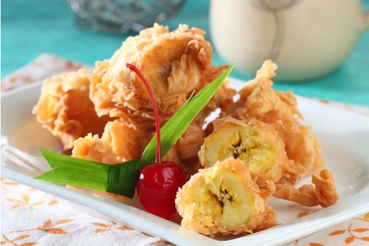 Pembuatan Pisang Crispy