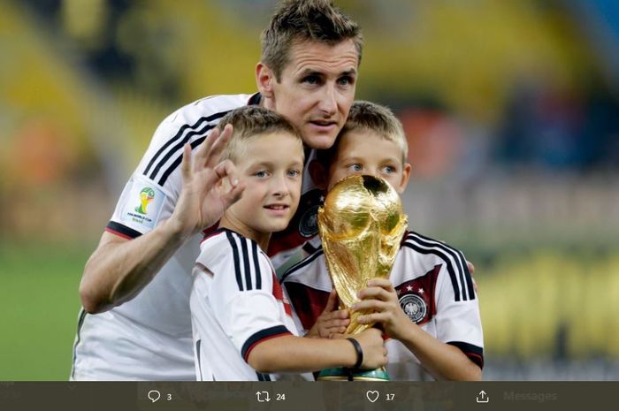 Legenda Piala Dunia - Miroslav Klose, Si Kepala Emas yang Mustahil ...