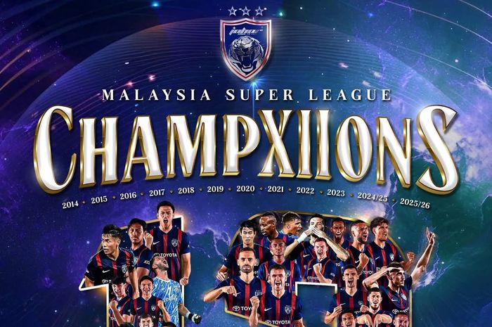 Klub Dominan Asia Tenggara: Johor Darul Ta'zim 12 Titel Beruntun ...