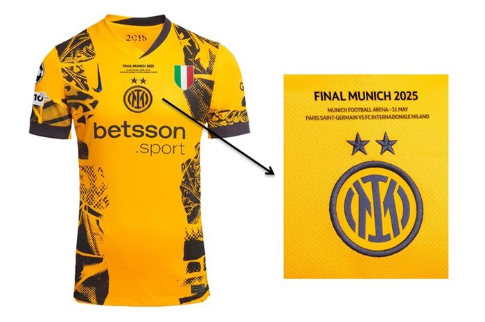 Final Liga Champions - Kenapa Inter Milan Pakai Jersei Kuning Emas ...