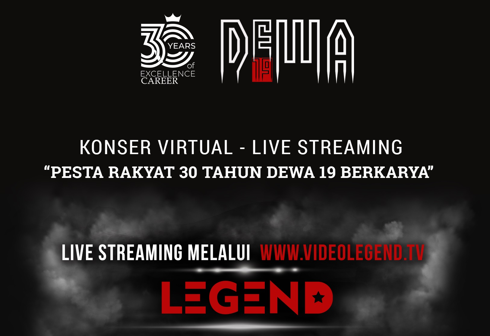 Bingung Nggak Dapet Tiket Konser Dewa 19? Kini Baladewa Bisa Tonton Streaming di Video Legend TV!