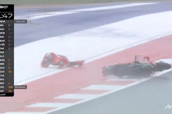 Hasil FP1 MotoGP Americas 2025 - Crash Pertama Marc Marquez Tetap Berakhir Solid, Franco ...