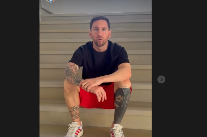Lionel Messi Cedera, Aksinya Minta Maaf kepada Fan Jadi Viral ...