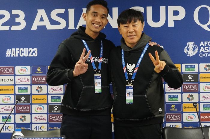 Shin Tae-yong Menyesal Tak Bisa Datang, Rizky Ridho: Terima Kasih Ayah ...