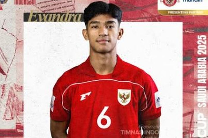 Profil Evandra Florasta, Pemain Timnas U17 yang Raih Top Skorer Piala ...