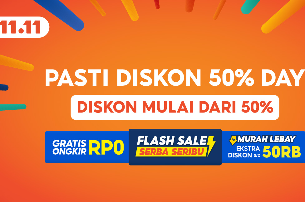 Daftar Promo Puncak Shopee 11.11 Big Sale, Belanja Kebutuhan Serba Murah - Page all