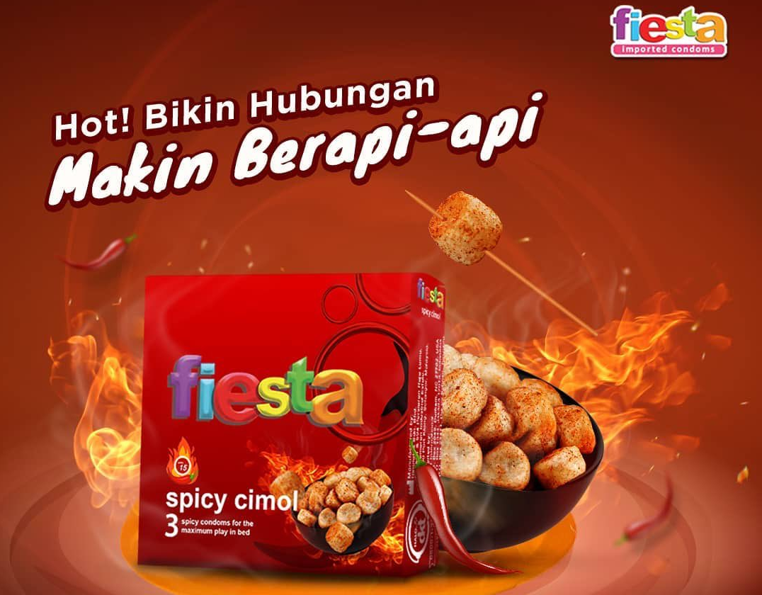 Fiesta Rilis Kondom Rasa Mie Goreng hingga Spicy Cimol, Berawal dari ...