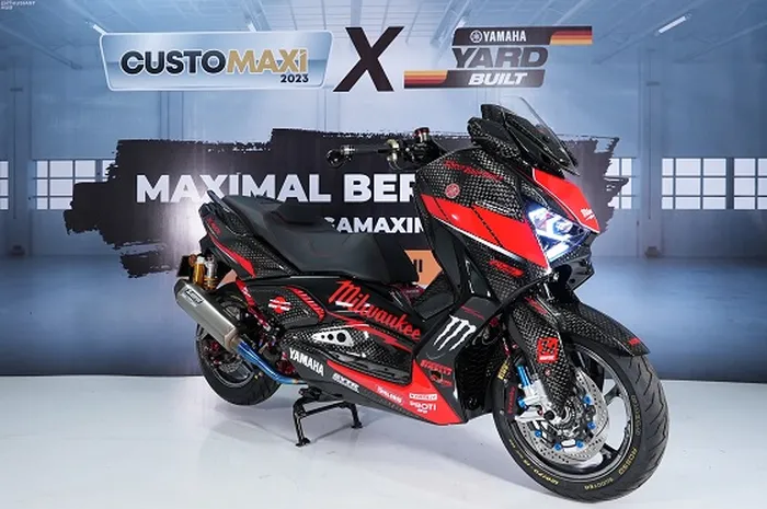 Gokil Modifikasi Motor Yamaha XMAX Telan Biaya Rp 120 Juta, Part ...